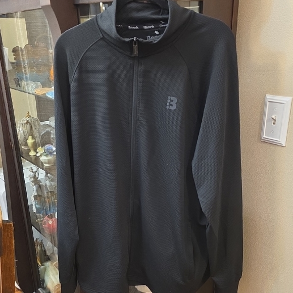 Bench | Jackets & Coats | Bench Fullzip Black Jacket Mens Xl | Poshmark